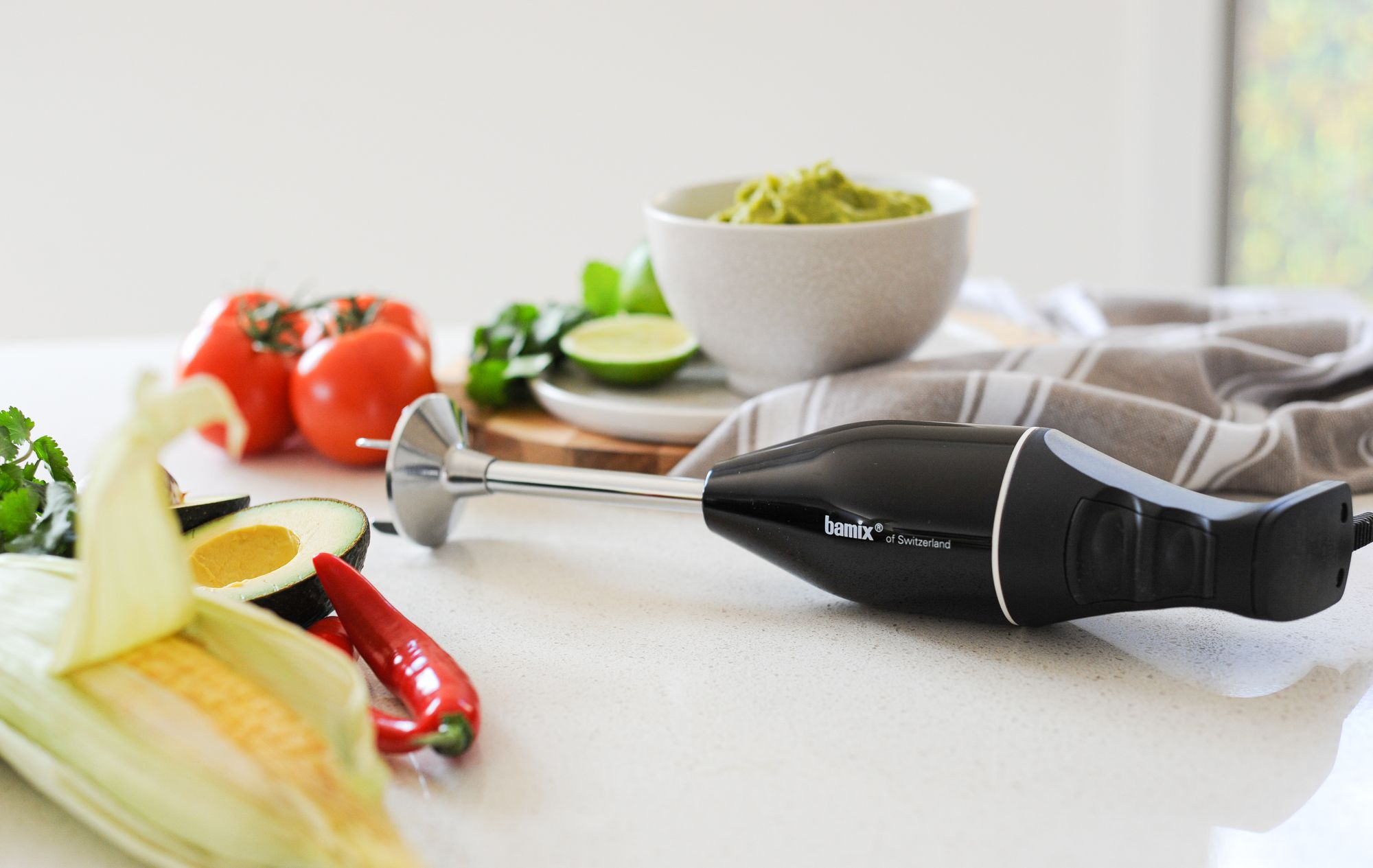 Bamix Classic Immersion Blender 140W Black