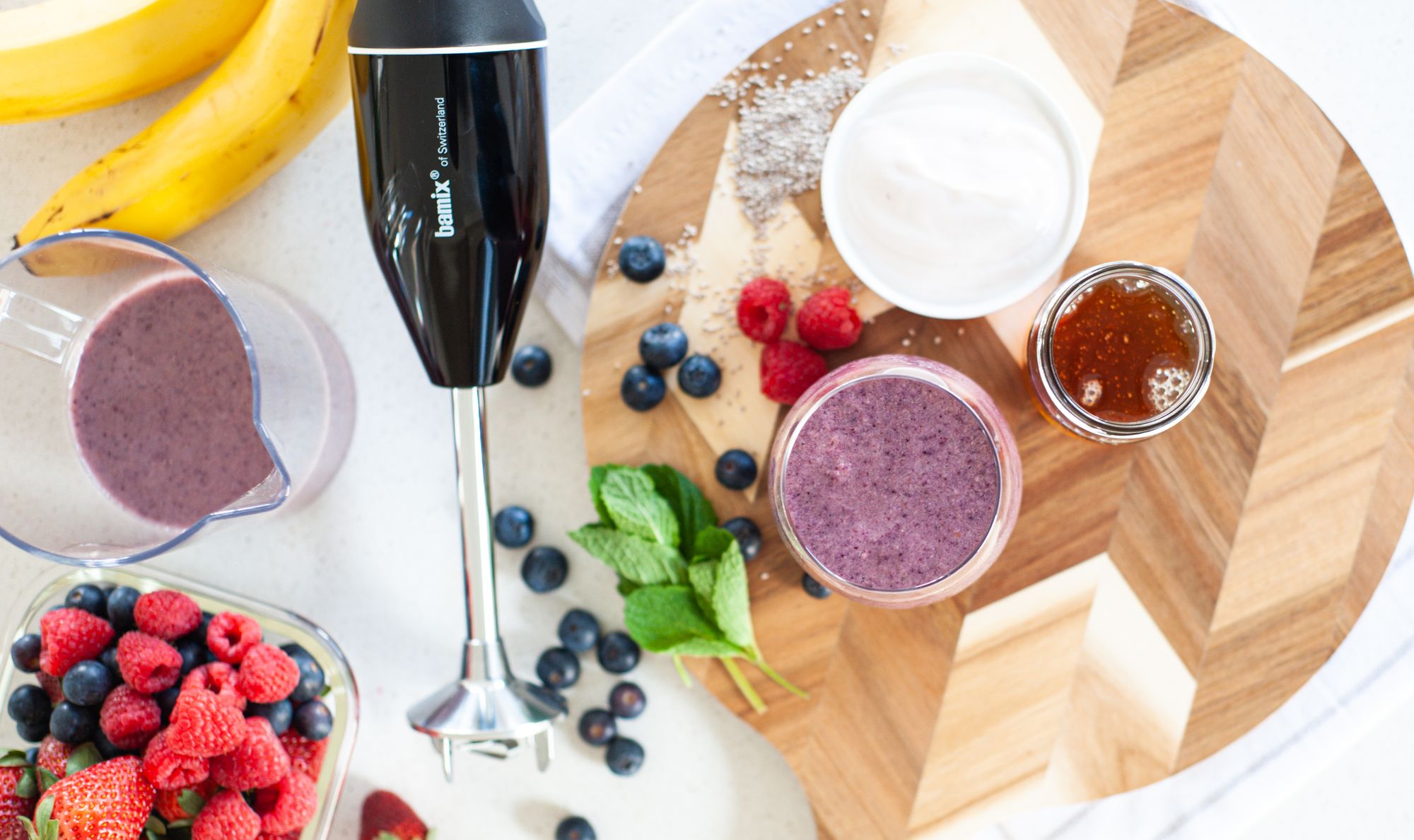 Bamix Classic Immersion Blender 140W Black