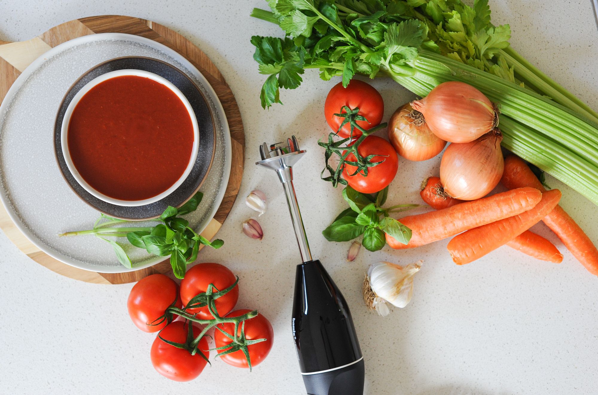 Bamix Classic Immersion Blender 140W Black