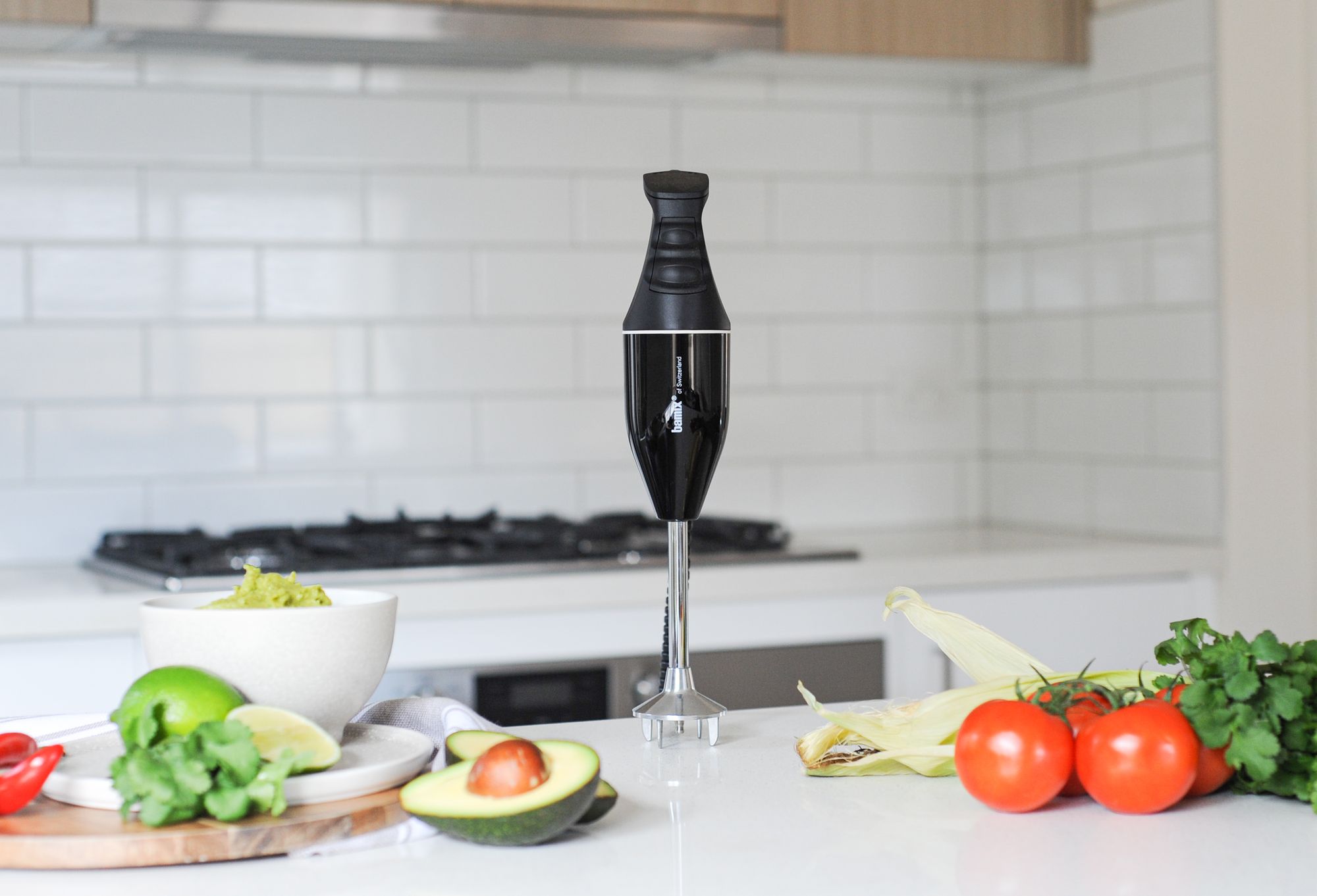 Bamix Classic Immersion Blender 140W Black