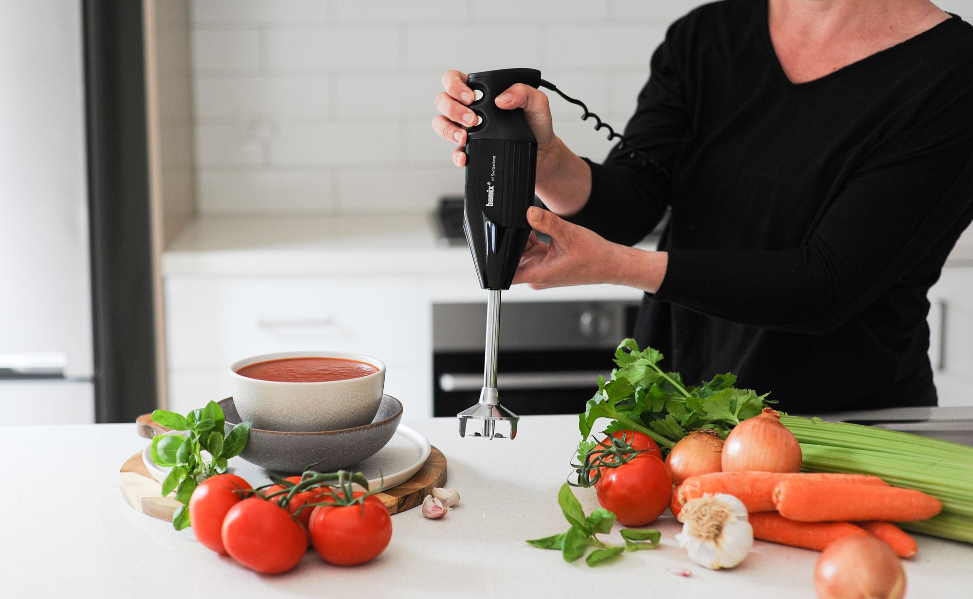 Bamix Mono Immersion Blender 140W Black